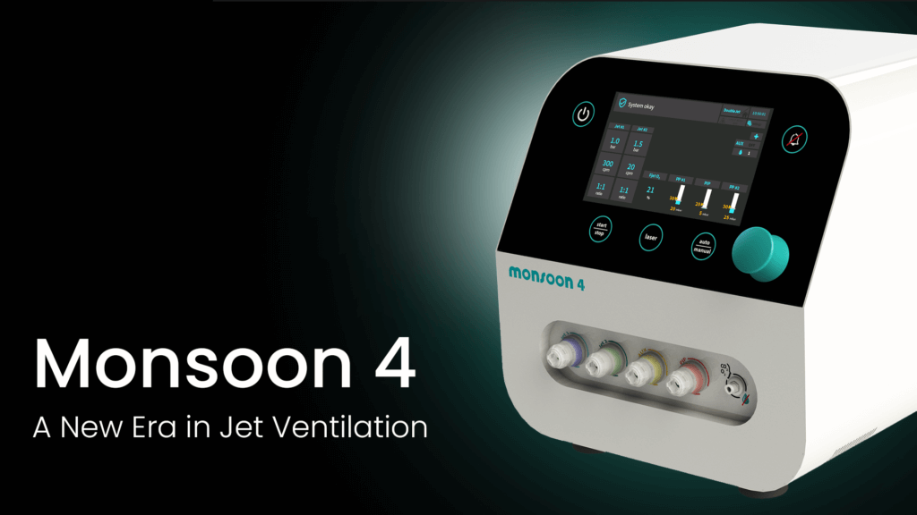 Monsoon 4 High-Frequency Jet Ventilator - Inspiration Healthcare