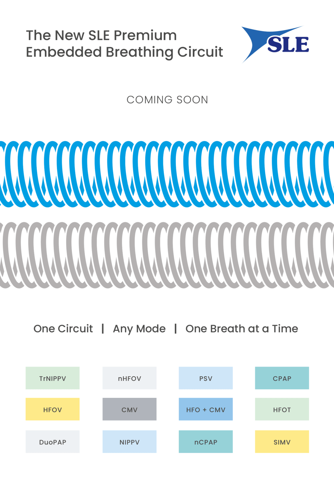SLE Premium Embedded Breathing Circuit - Inspiration Healthcare